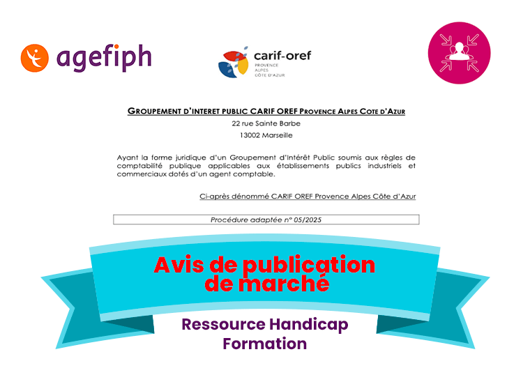 Publication de l’Appel d’Offres du CARIF-OREF Provence-Alpes-Côte d ...